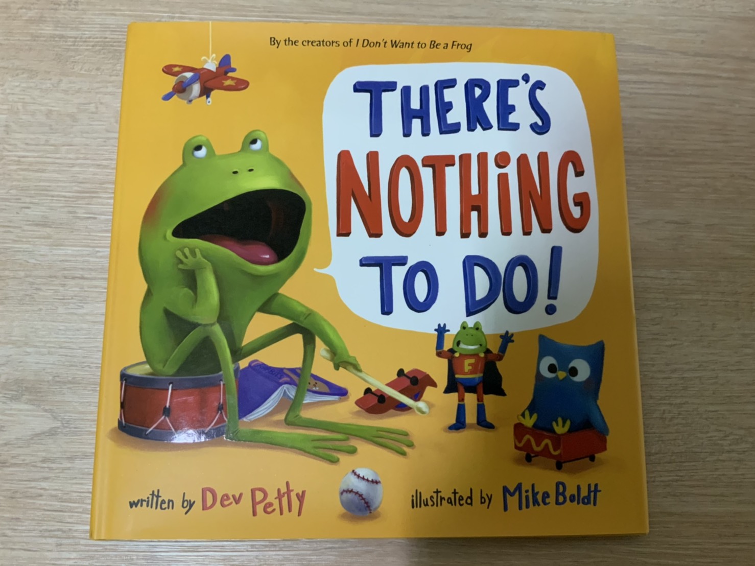 繪本: There is nothing to do - 等待花開英文工作室