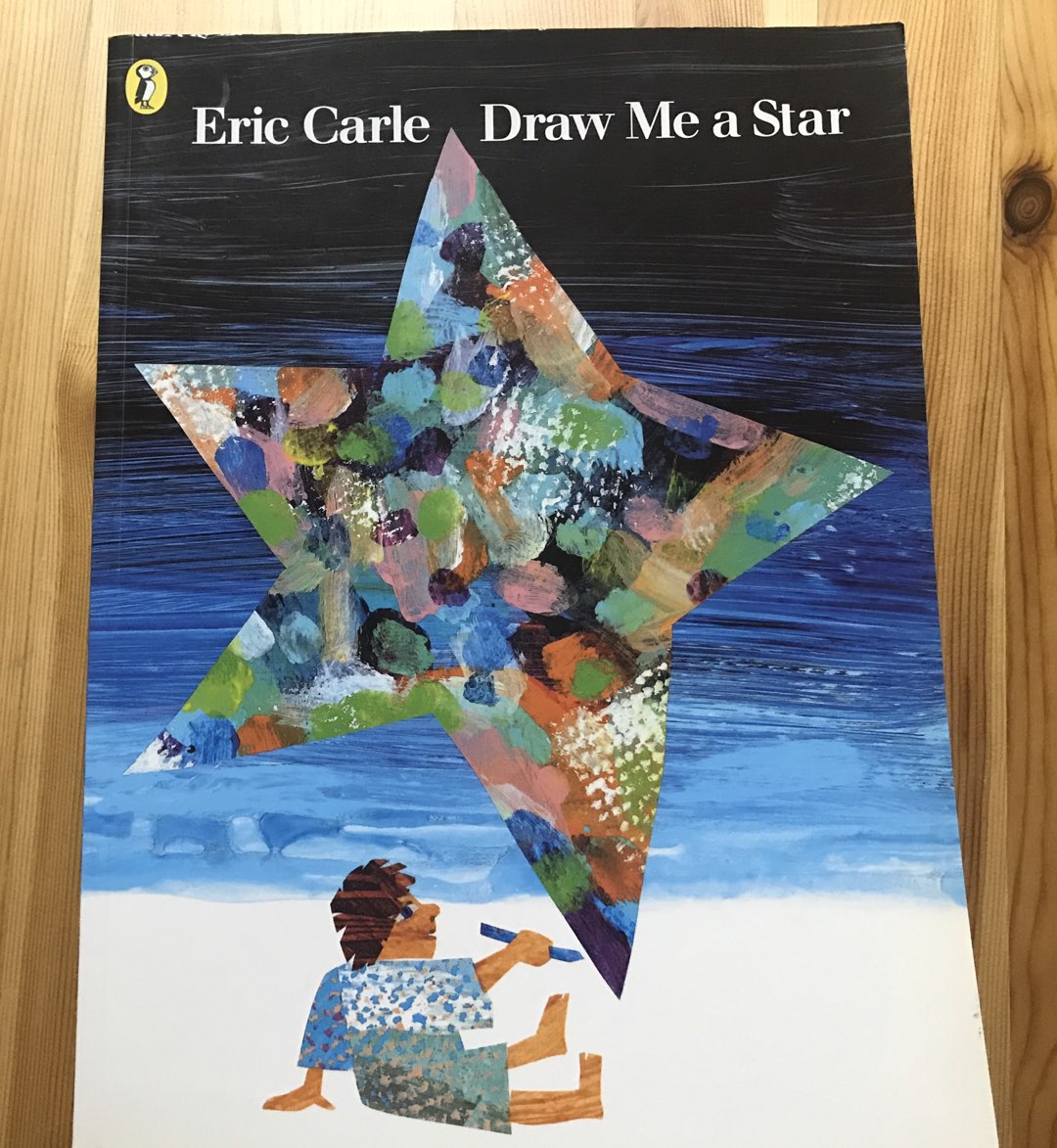 Eric Carle繪本分享：Draw Me a Star - 等待花開英文工作室